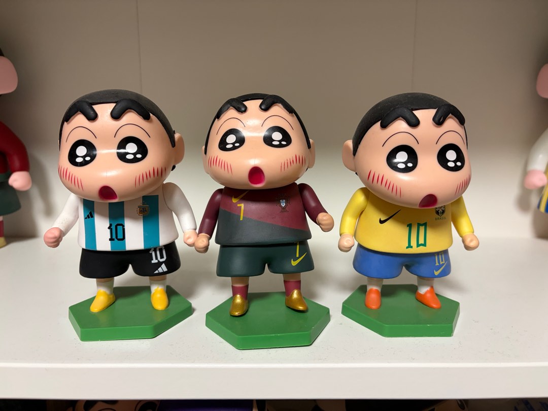 Crayon shin chan football figurine, Hobbies & Toys, Toys & Games on ...