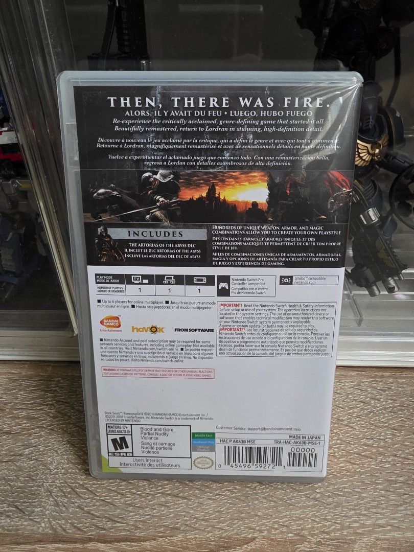 Dark Souls Remastered, Video Gaming, Video Games, Nintendo on Carousell