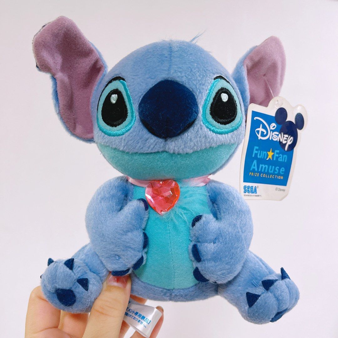 Disney Sega Fun Fan Amuse - Blushing Lilo & Stitch with Jewel Collar ...