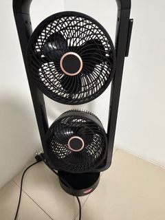 EuropAce Table Fan - Black and Gold, Furniture & Home Living, Lighting ...