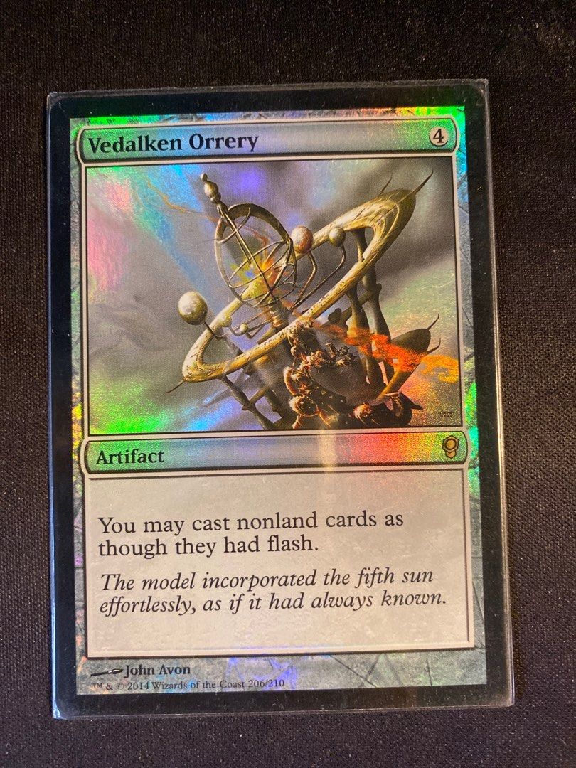 Foil Vedalken Orrery - Magic The Gathering Card, Hobbies & Toys, Toys ...