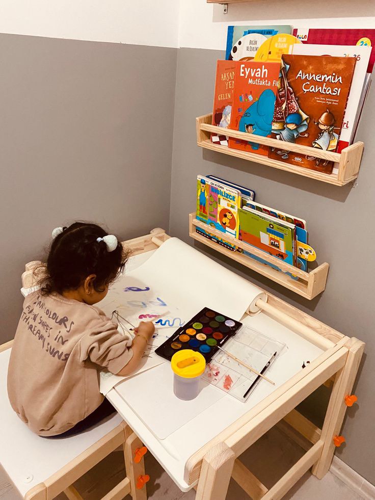IKEA flisat adjustable desk for kids, Furniture & Home Living ...
