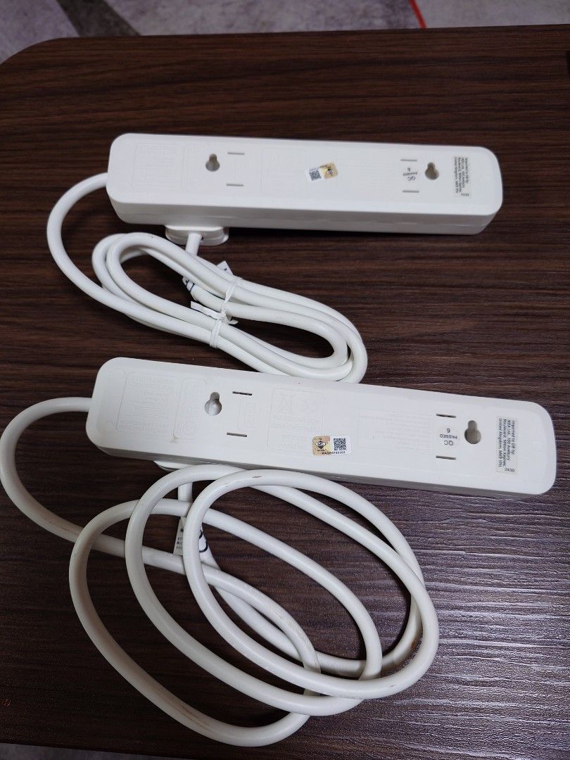 IKEA KOPPLA 4-way socket, earthed/white, TV & Home Appliances ...