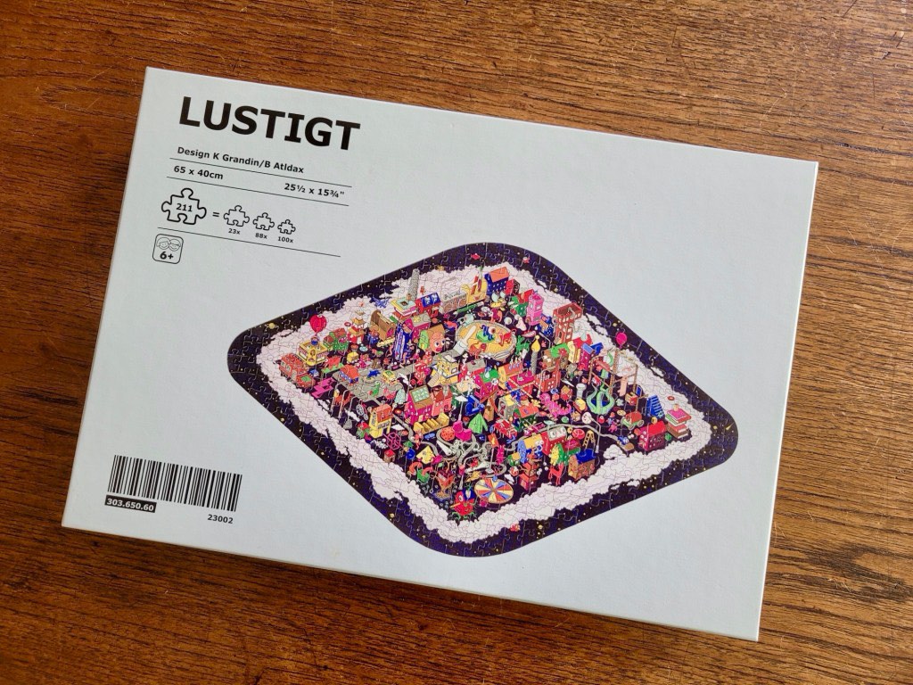IKEA LUSTIGT Puzzle - 211 Pieces, Hobbies & Toys, Toys & Games on Carousell