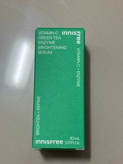 Innisfree Vitamin C Green Tea Enzyme Brightening Serum, Beauty ...