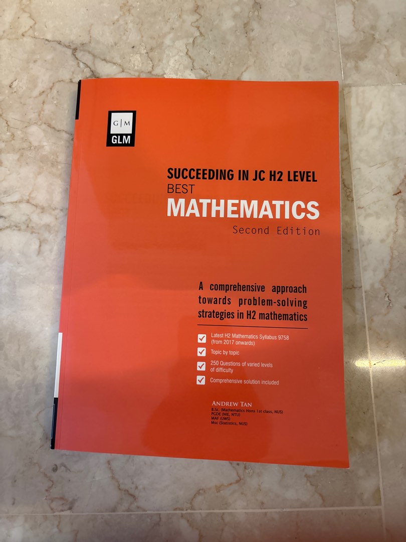 JC H2 Math assessment book, Hobbies & Toys, Books & Magazines ...