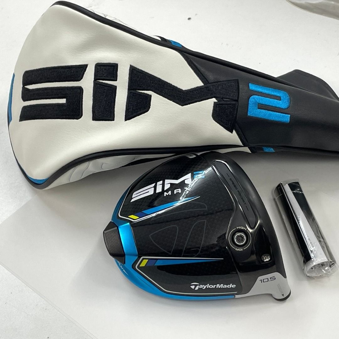 Like New Taylormade SIM2 MAX Driver 1W/10.5° Head Only with Cover Golf ...