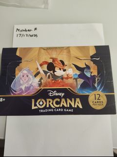 Disney Lorcana TCG Set 10: Whispers in the Well Booster Box, Hobbies ...