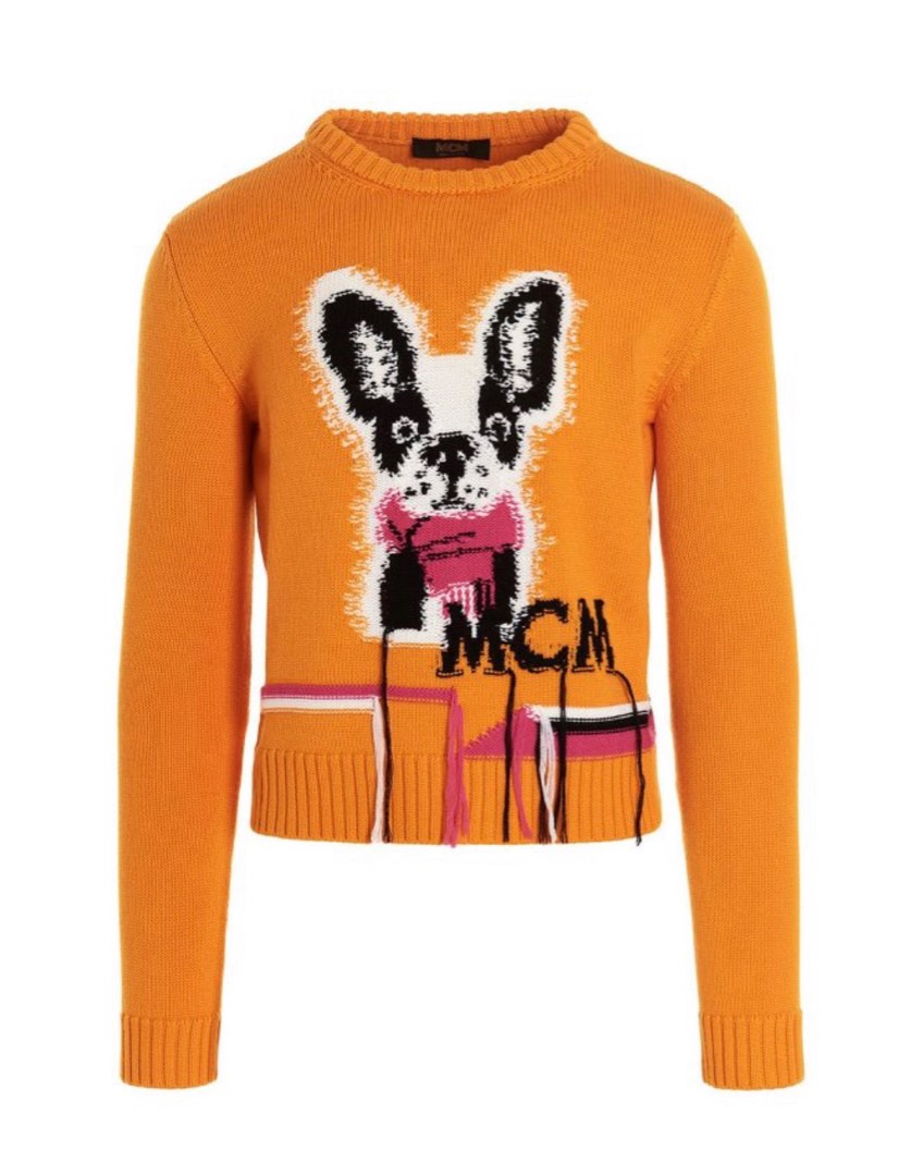 MCM sweater, Women's Fashion, Tops, Longsleeves on Carousell