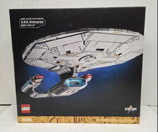 Lego icons 10356 Star Trek: U.S.S. Enterprise NCC-1701-D, Hobbies ...