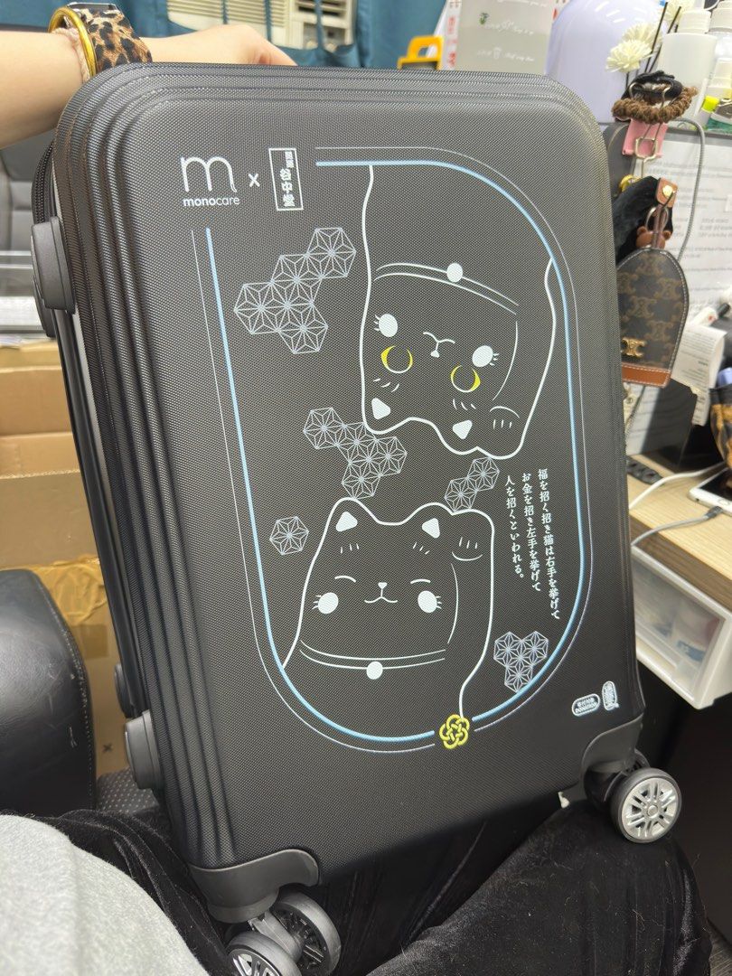 monocare x 貓咪聯名行李箱, 興趣及遊戲, 旅行, 旅遊 - 旅行必需品及用品 - Carousell