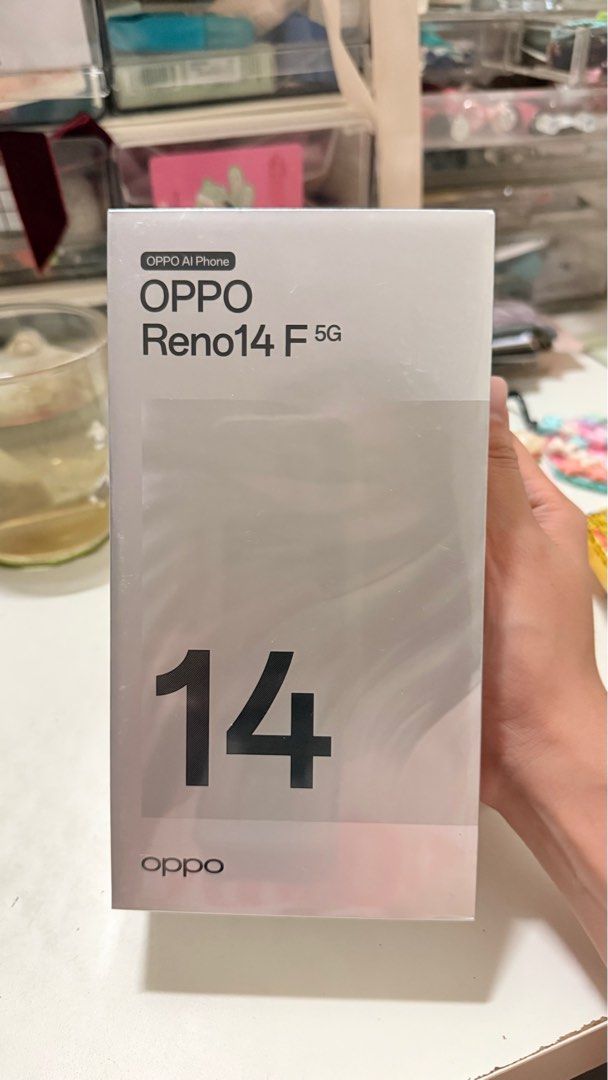 Oppo Reno 14F 5G 256GB Opal Blue, Mobile Phones & Gadgets, Mobile ...