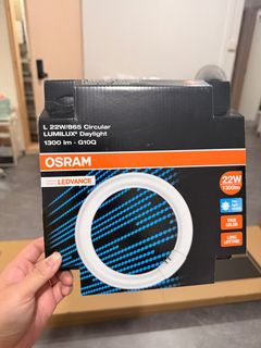 Osram LED Circular Lumilux Daylight 40W, Furniture & Home Living ...