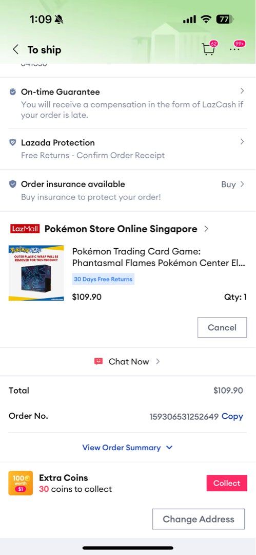 CHEAPEST WTS Pokemon Center Phantasmal Flames ETB Unshrinked, Hobbies ...