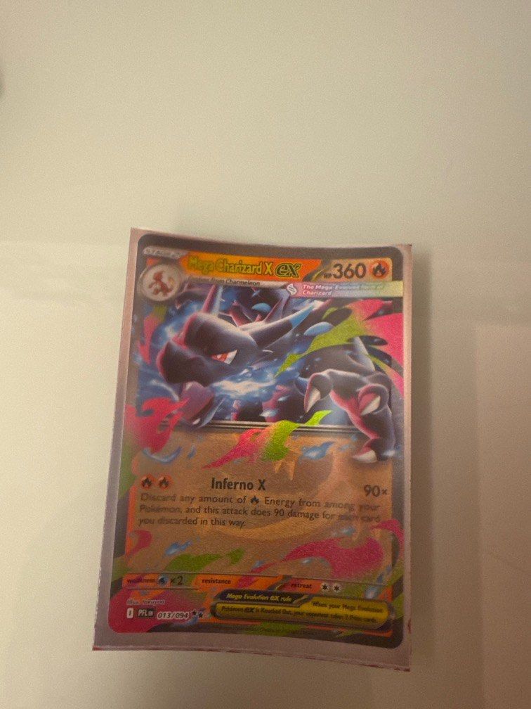 Pokemon Mega Charizard X ex, Video Gaming, Gaming Accessories, Game ...