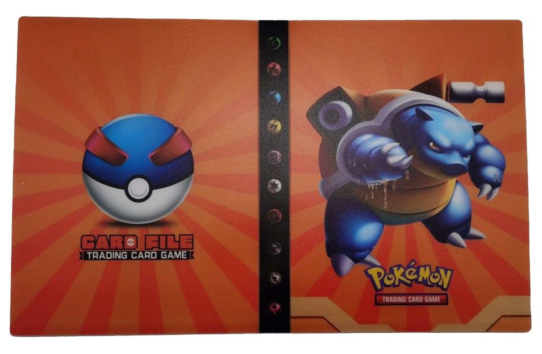 Pokemon Trading Cards Binder, Hobbies & Toys, Toys & Games on Carousell