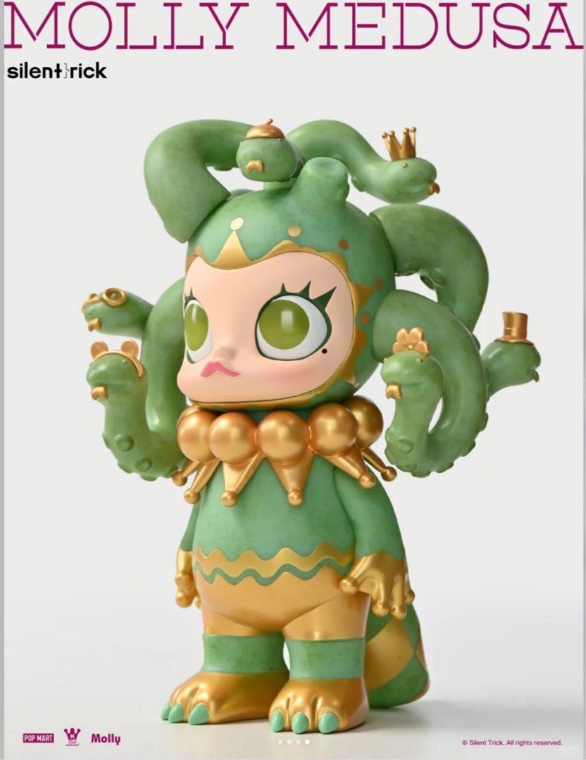 POP MART Molly Medusa Figure, Hobbies & Toys, Toys & Games on Carousell