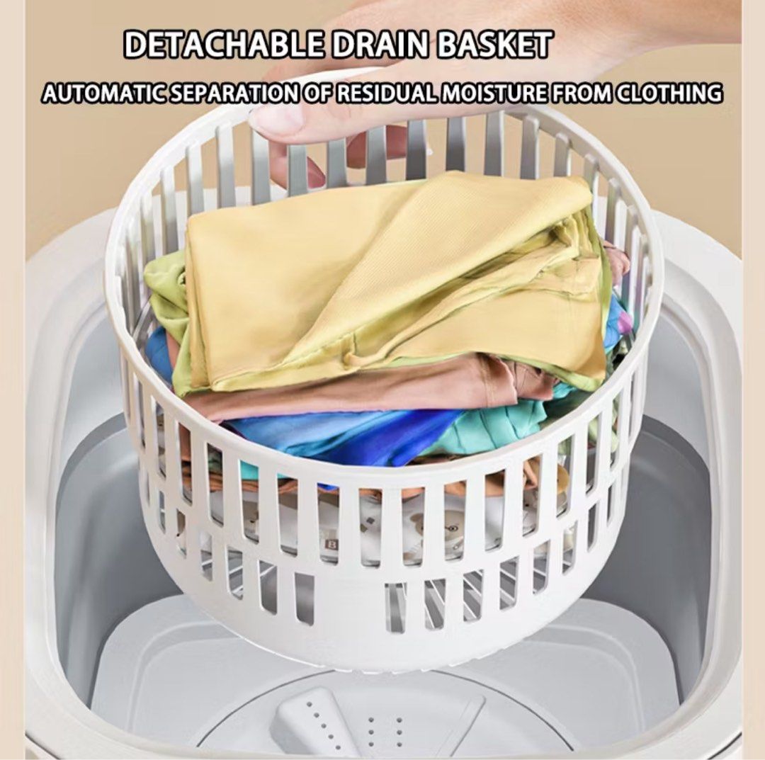 Portable Folding Washing Machine - 13L Capacity, TV & Home Appliances ...