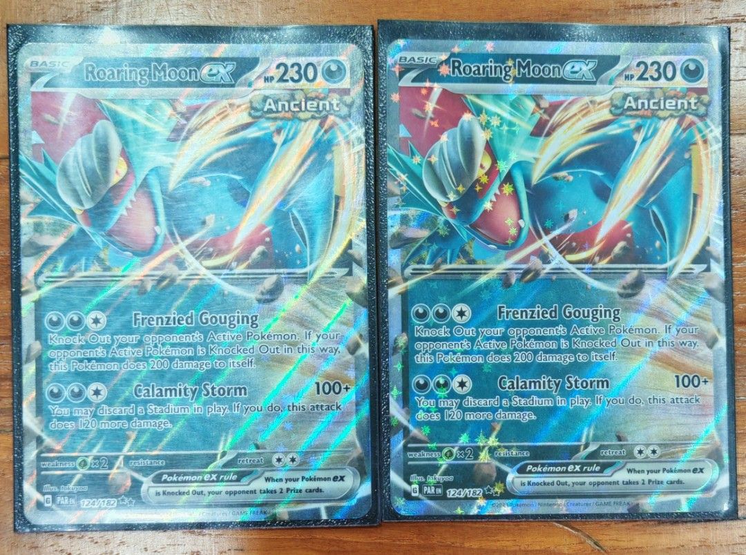 Roaring moon ex, Hobbies & Toys, Toys & Games on Carousell