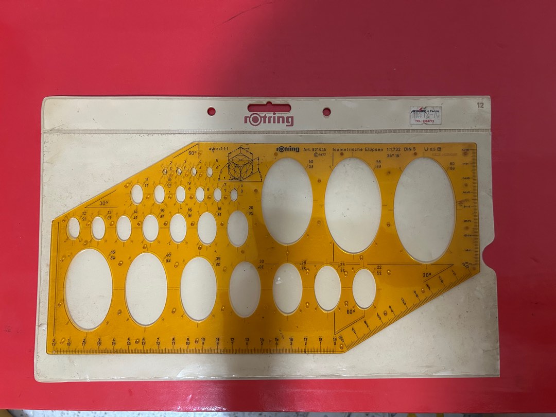 Rotring & Uchida Drafting Templates & Rulers, Hobbies & Toys ...