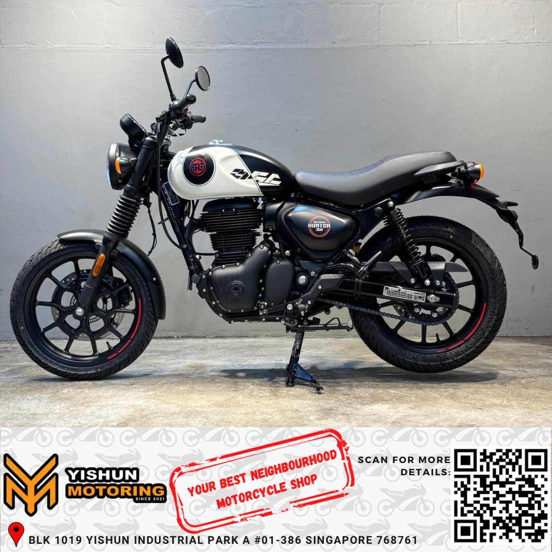 ROYAL ENFIELD HUNTER 350 ( NEW ROYAL ENFIELD HUNTER350 - AUTHORIZED ...