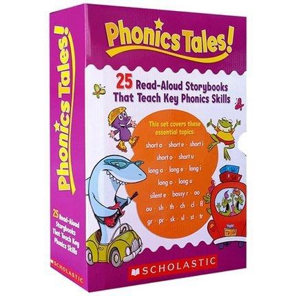 Scholastic Phonics Tales! 25 Read-Aloud Storybooks, Hobbies & Toys ...