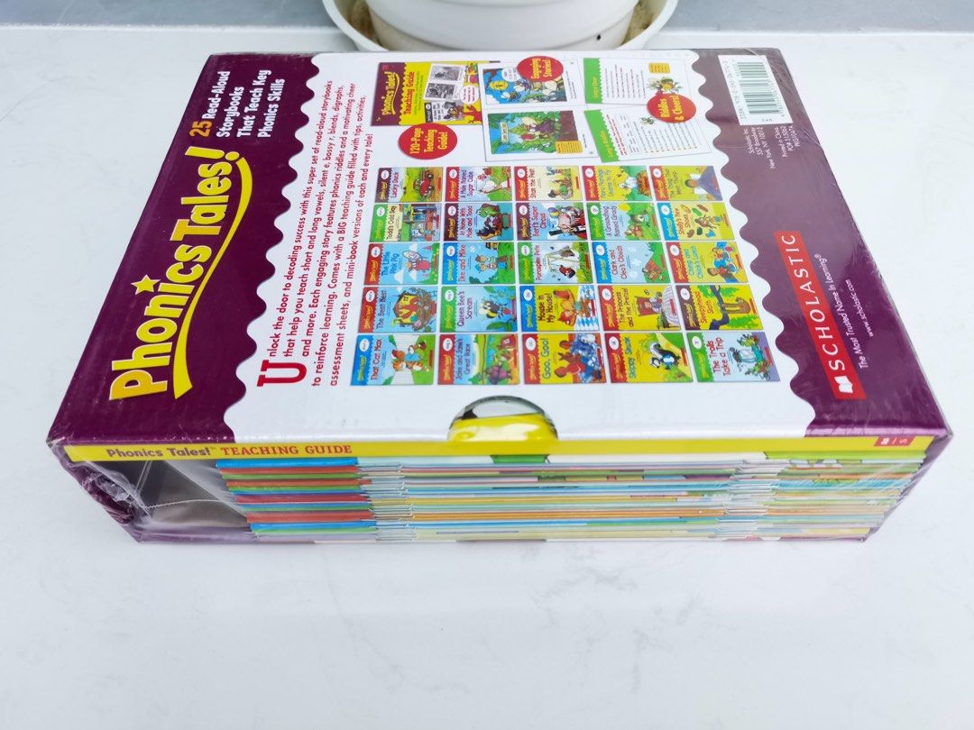 Scholastic Phonics Tales! 25 Read-Aloud Storybooks, Hobbies & Toys ...