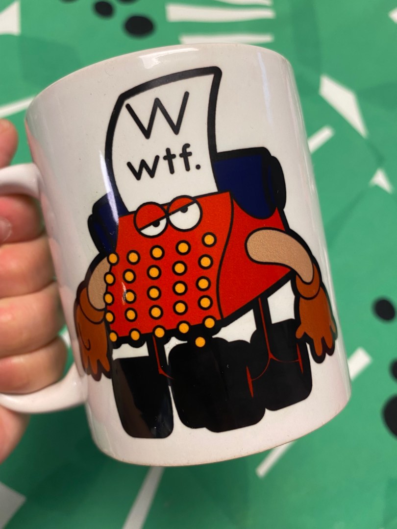 Sesame Street Typewriter Guy Mug 11 oz., Food & Drinks, Gift Baskets ...