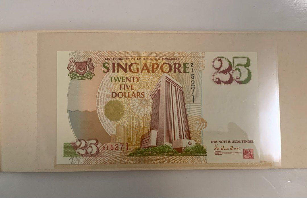 Singapore 🇸🇬 1996 25 Anniversary of MAS $25, Hobbies & Toys ...