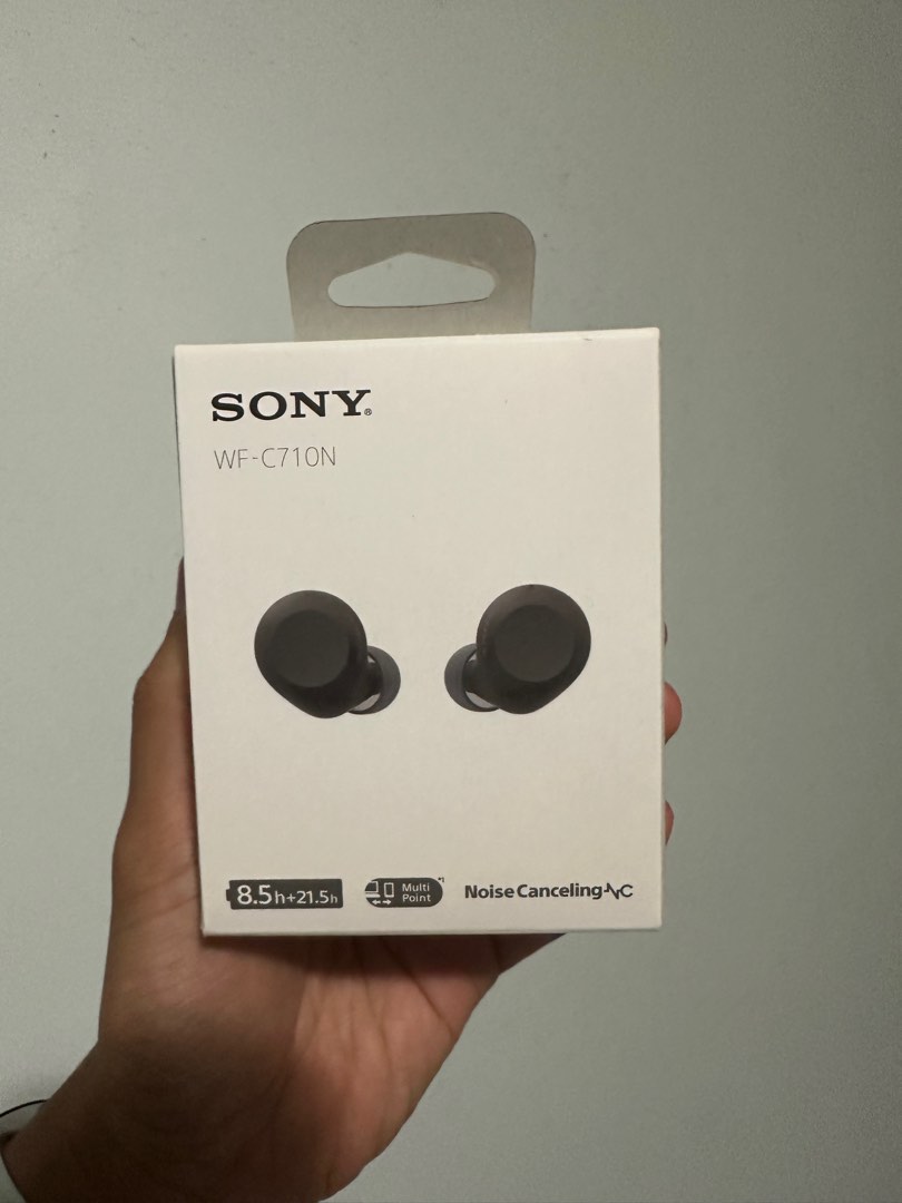 Sony WF-C710N Noise Cancelling Earbuds - Black, Audio, Earphones on ...