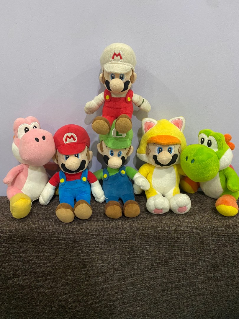 Super Mario Combo Plush, Hobbies & Toys, Toys & Games on Carousell