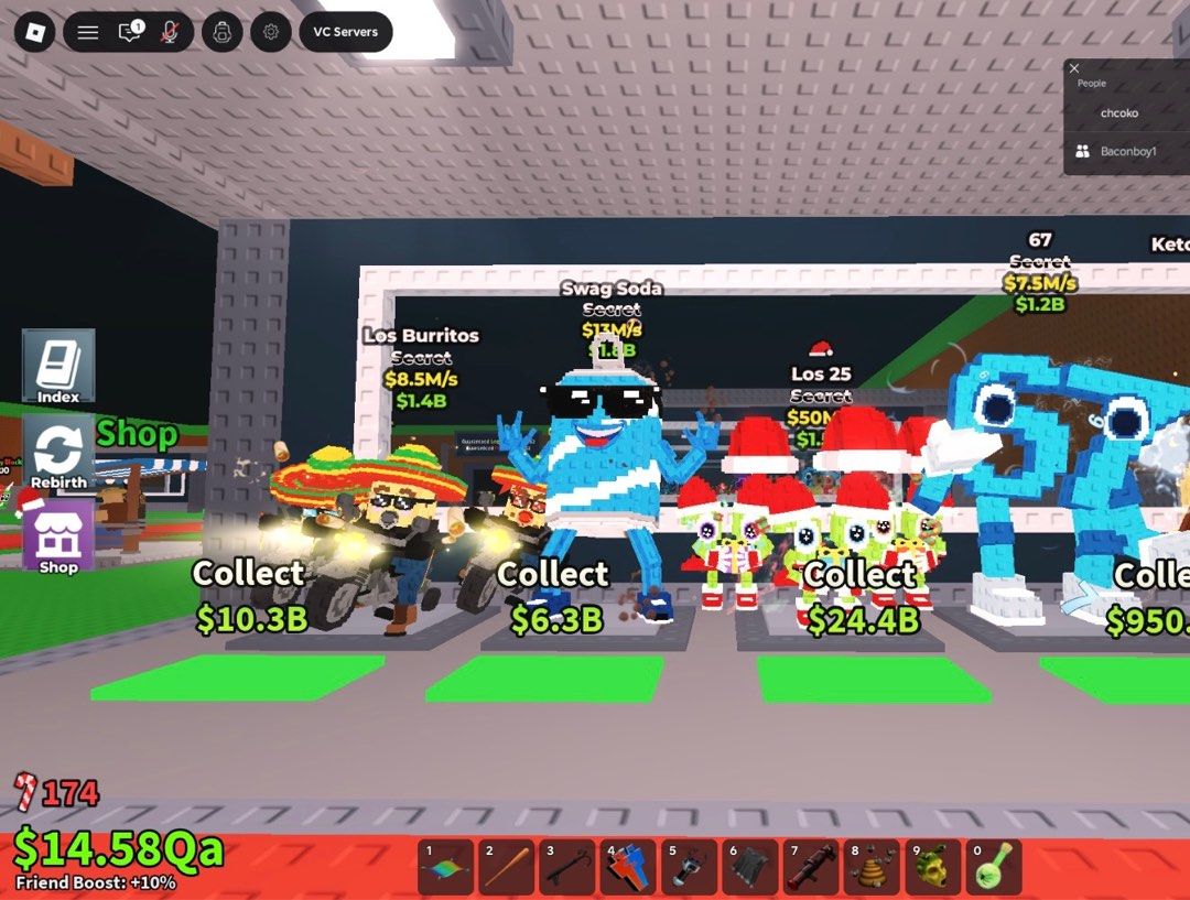 Swaggy Bros bundle (limited taco tuesday brainrot) steal a brainrot ...