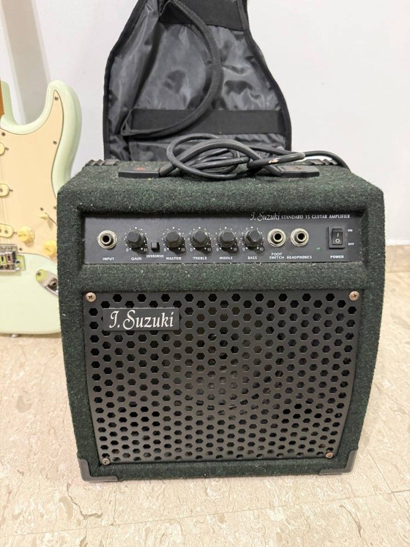 SX Electric Guitar with j.suzuki Amplifier, Hobbies & Toys, Musical ...