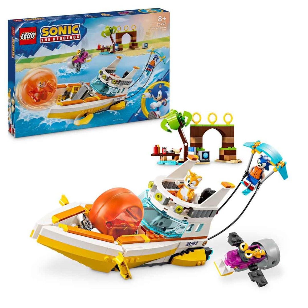 TP-LEGO Sonic The Hedgehog Tails Adventure Boat Interactive Collecting ...