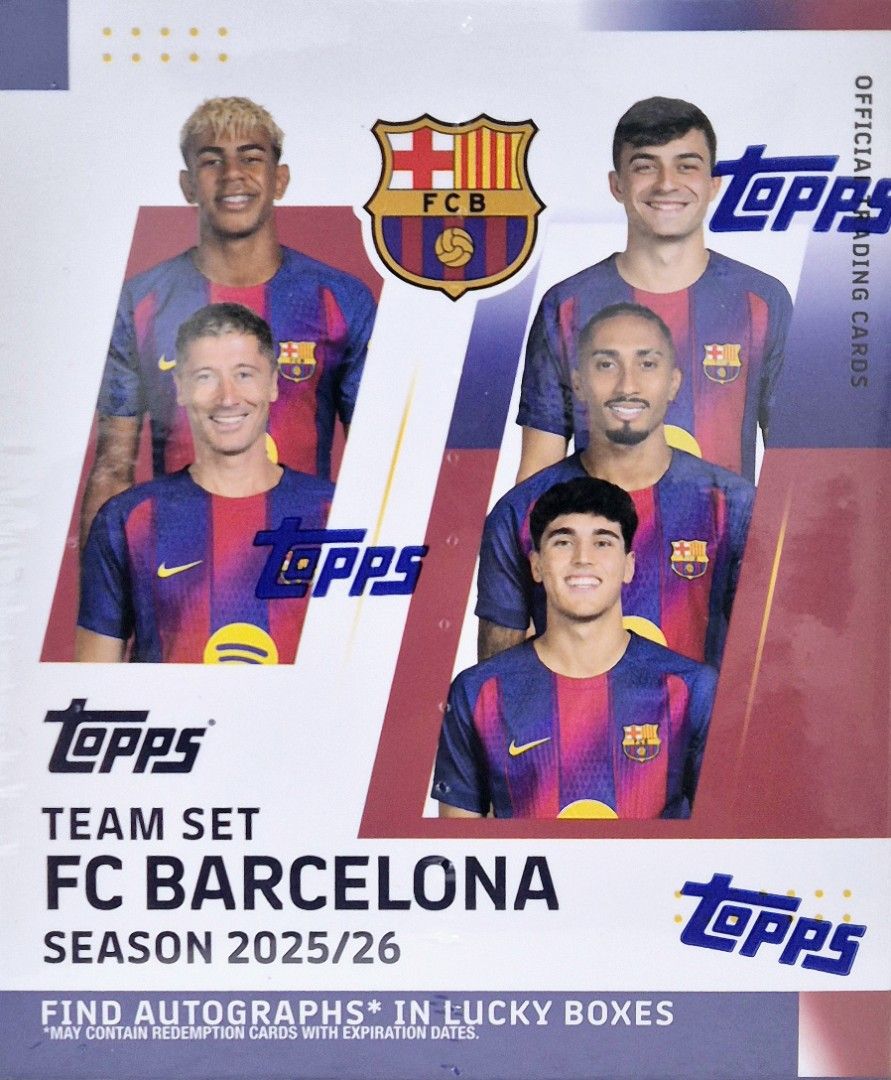 2025/26 Topps Team Set FC Barcelona Lionel Messi Case Hit Rainbow Flick, Hobbies & Toys, Toys ...