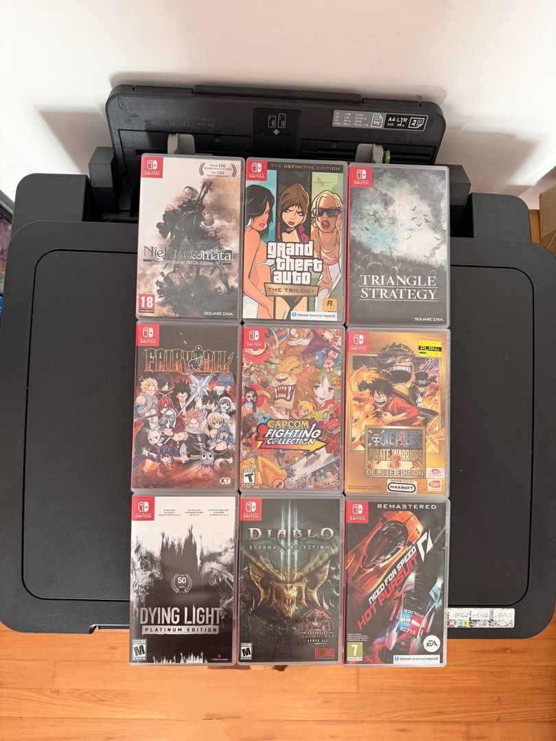 ($36 each) Nintendo Switch game Nier Automata / GTA the trilogy ...