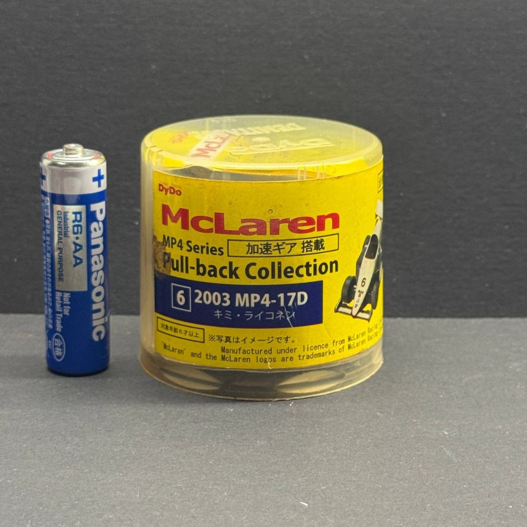 Dydo McLaren MP4 Series Pull Back Collection 2003 MP4-17D Car Figure ...