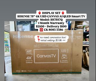 Hisense canvas tv For Sale | Carousell Singapore