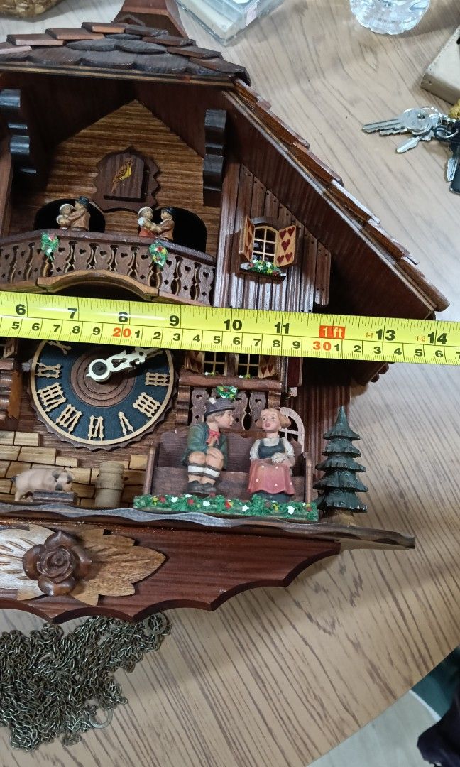 ♥️ Vintage Mechanical Cuckoo Clock, Hobbies & Toys, Memorabilia ...
