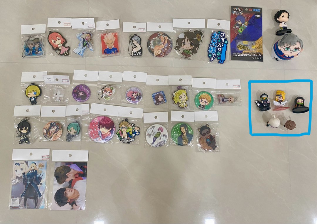 assorted anime merch, Hobbies & Toys, Memorabilia & Collectibles, Fan ...