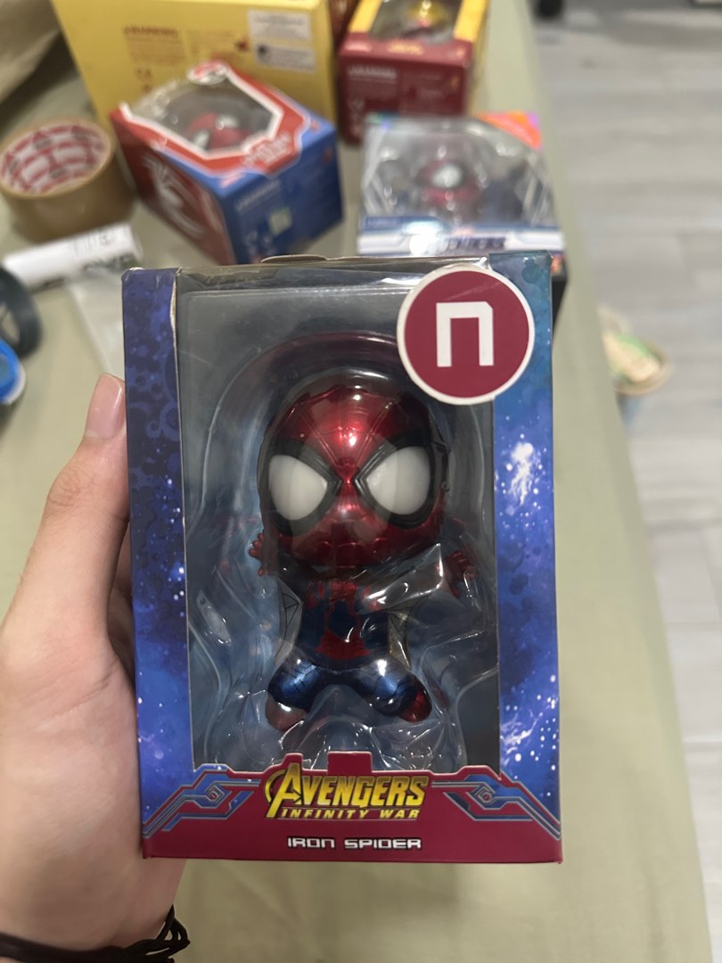 Avengers Infinity War Iron Spider Figurine, Hobbies & Toys, Toys ...