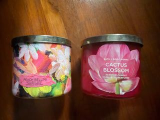 Bath & Body Works Winter Candy Apple Scented Candle, Furniture & Home ...