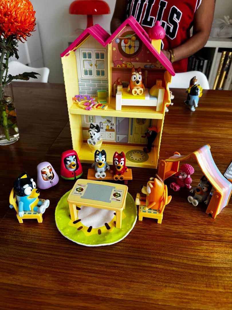 Bluey Heeler Family Home Playset, Hobbies & Toys, Toys & Games on Carousell