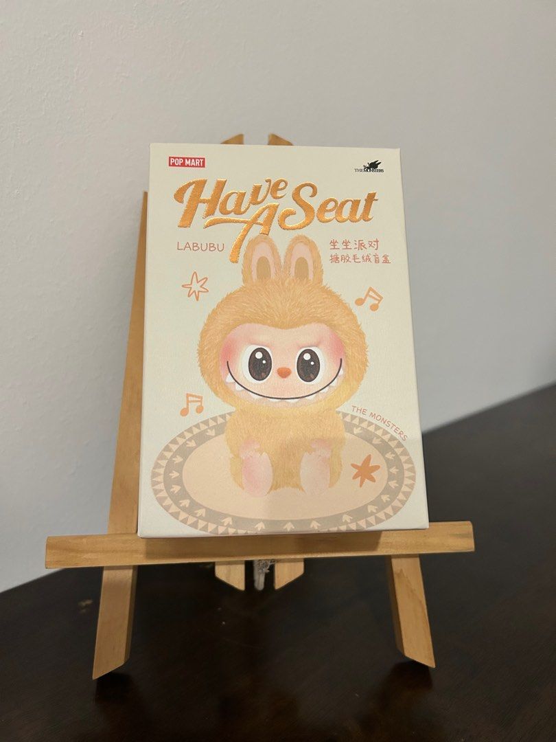 BNIB Pop Mart Have a seat Labubu, Hobbies & Toys, Toys & Games on Carousell