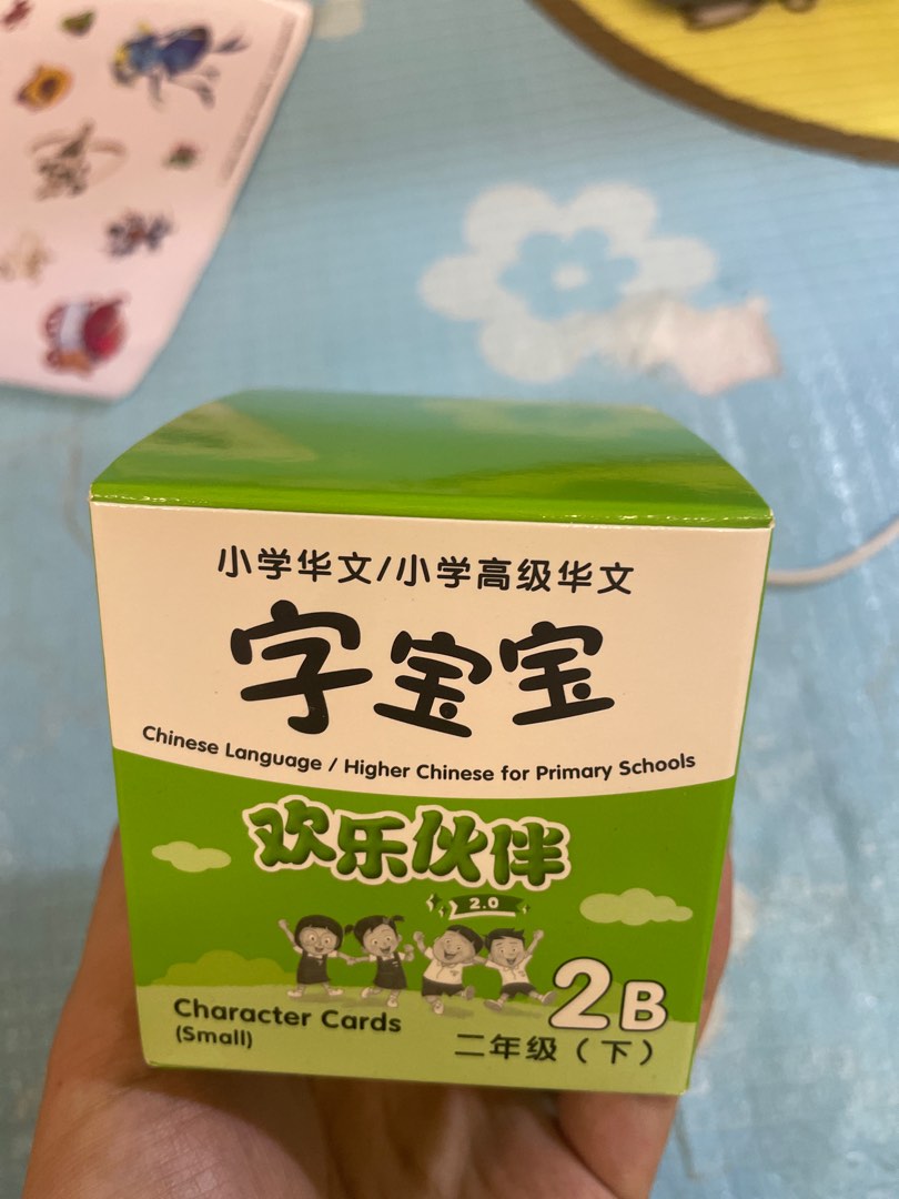 Chinese Character Cards for Primary 2B, Hobbies & Toys, Toys & Games on ...