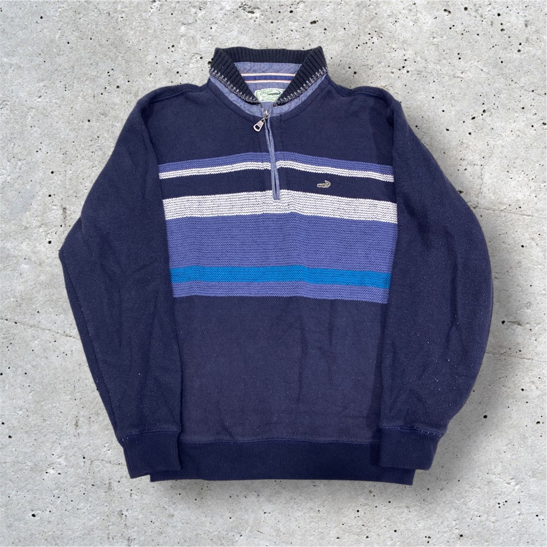 Crocodile Quarter-Zip Sweater. L(24*26, Men's Fashion, Coats, Jackets ...
