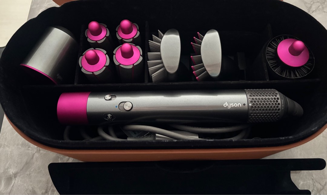 Dyson Airwrap - Fuschia, Beauty & Personal Care, Hair Products on Carousell