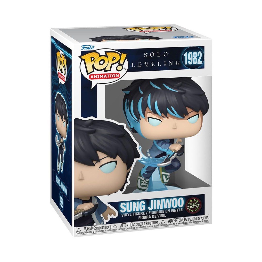 Funko Pop! Animation: Solo Leveling - Sung Jinwoo Chase Variant ...