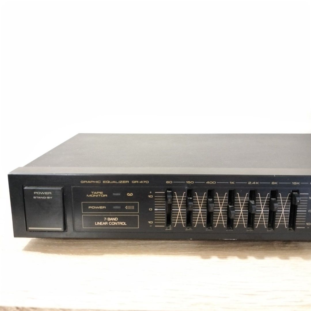 GG118. Pioneer stereo graphics equalizer GR470 home EQ vintage classic ...