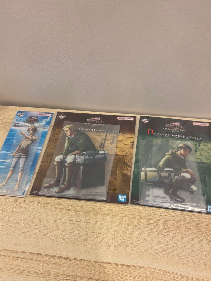 ICHIBAN KUJI Attack on Titan AOT - I Will Take Down The Beast Figures ...